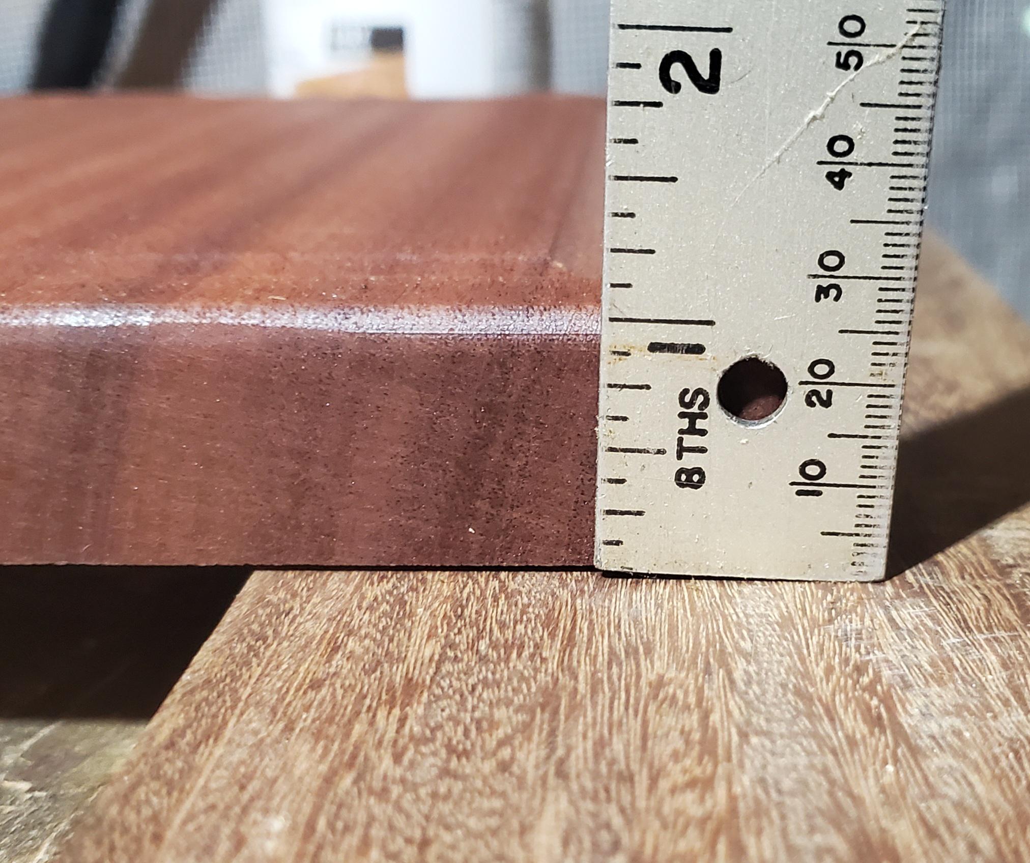 Sapele Wood Cutting Board - Etsy
