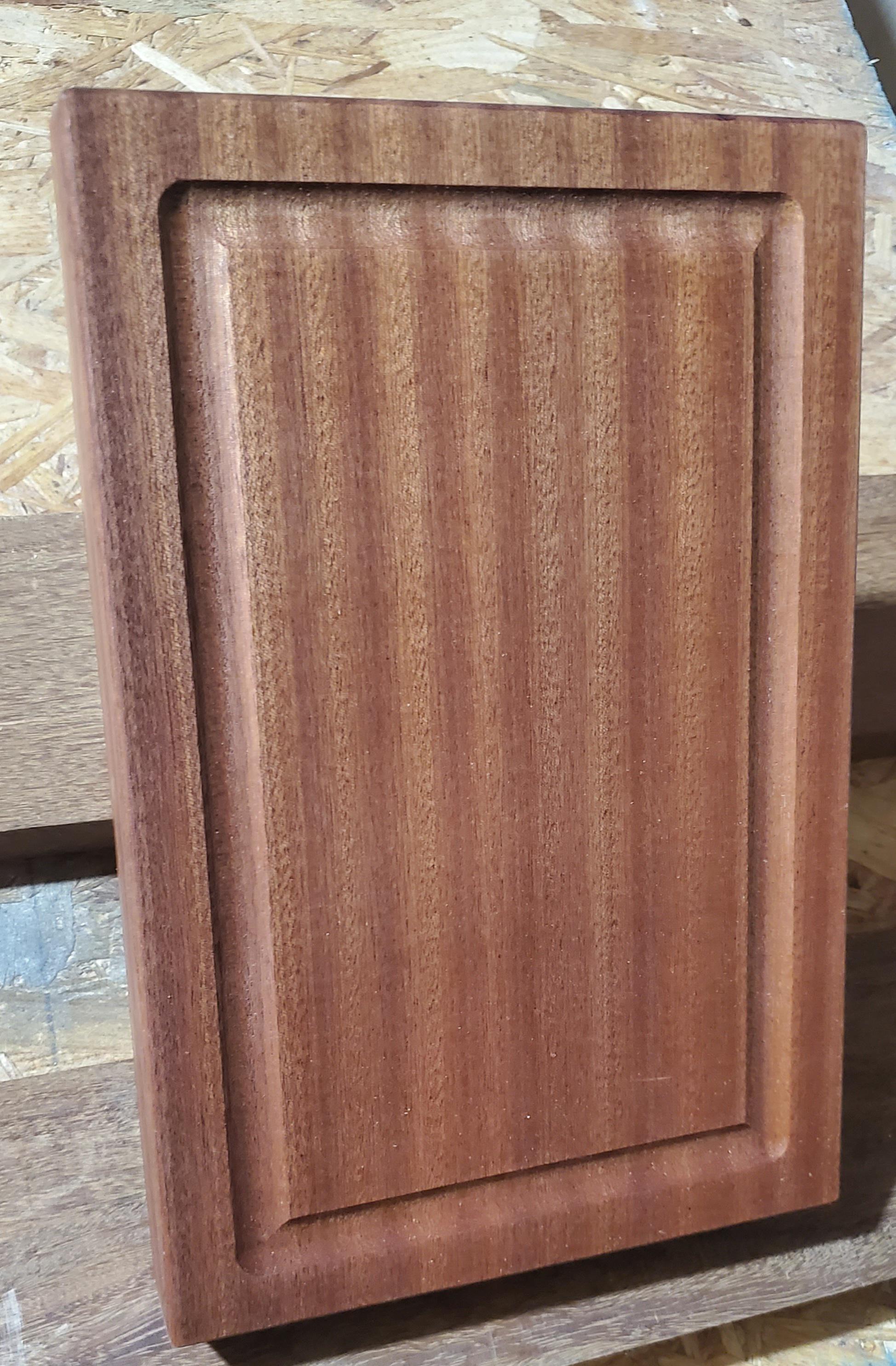 Sapele Wood Cutting Board - Etsy