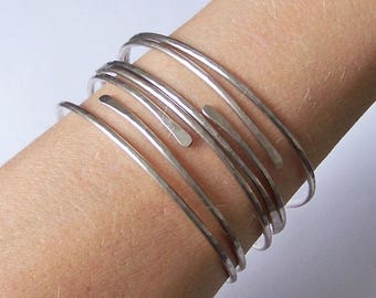 Stacking Bangles Open End Bangle Bracelets SET of 10 All | Etsy