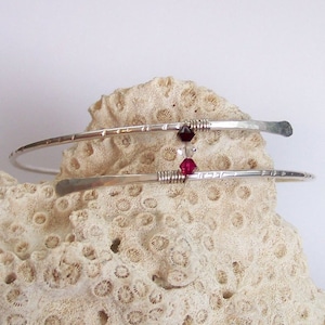 Upper Arm Jewelry - Armlet - Armband - Personalized Birthstone Armlet ...