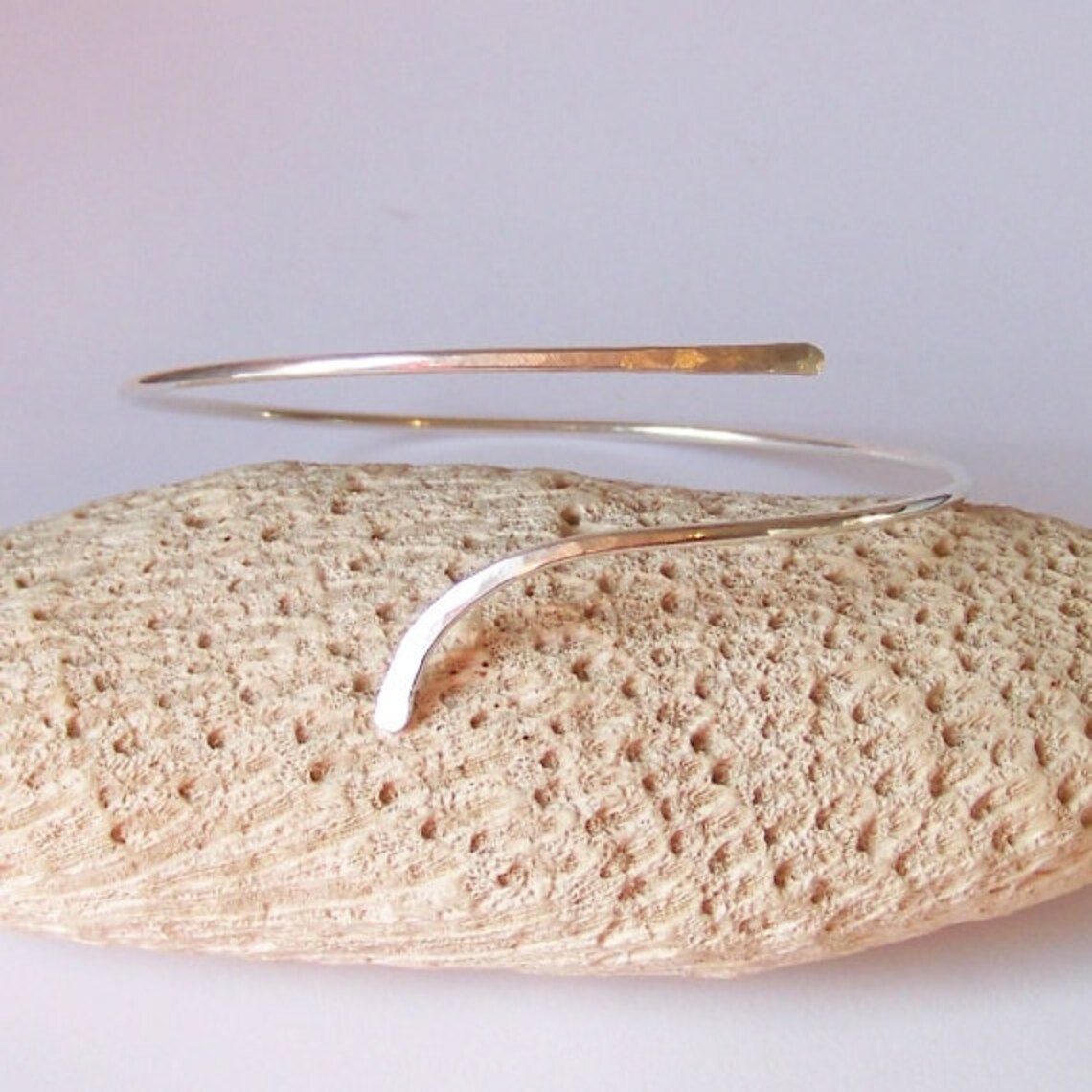 Silver LOWER Armlet Minimalist Silver Armband Lower Arm Cuff | Etsy