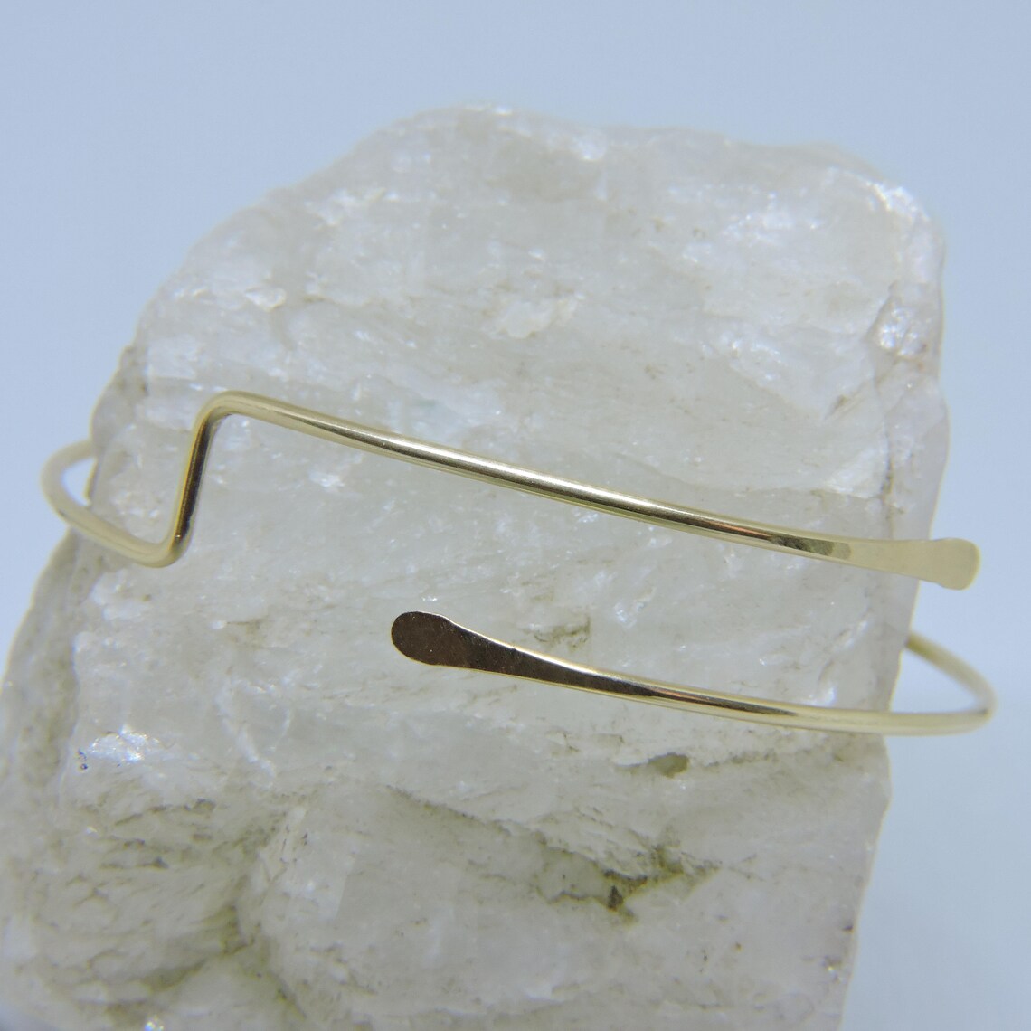 Upper Arm Jewelry Armlet Armband Gold Hammered Offset - Etsy