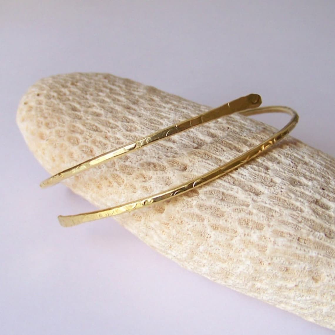 Upper Arm Cuff Bracelet Gold Arm Cuff Brass Armband - Etsy