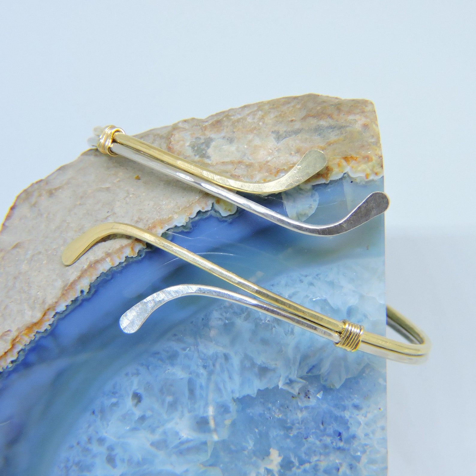 Mixed Metal Armlet Upper Arm Bracelet Upper Arm Cuff Gold Armband ...