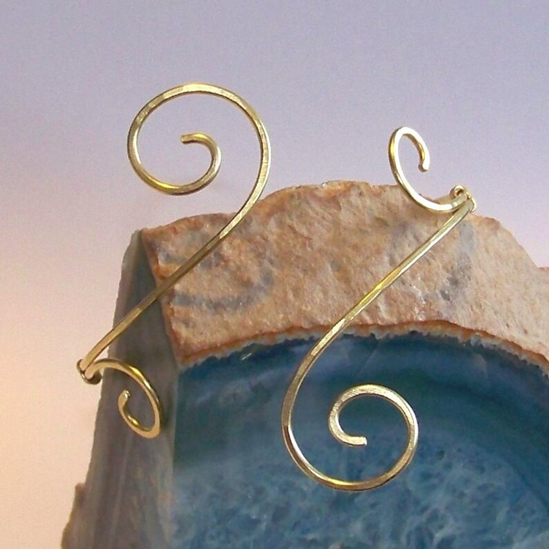 Gold Armlet Multiple Swirl Upper Arm Bracelet Upper Arm Cuff - Etsy