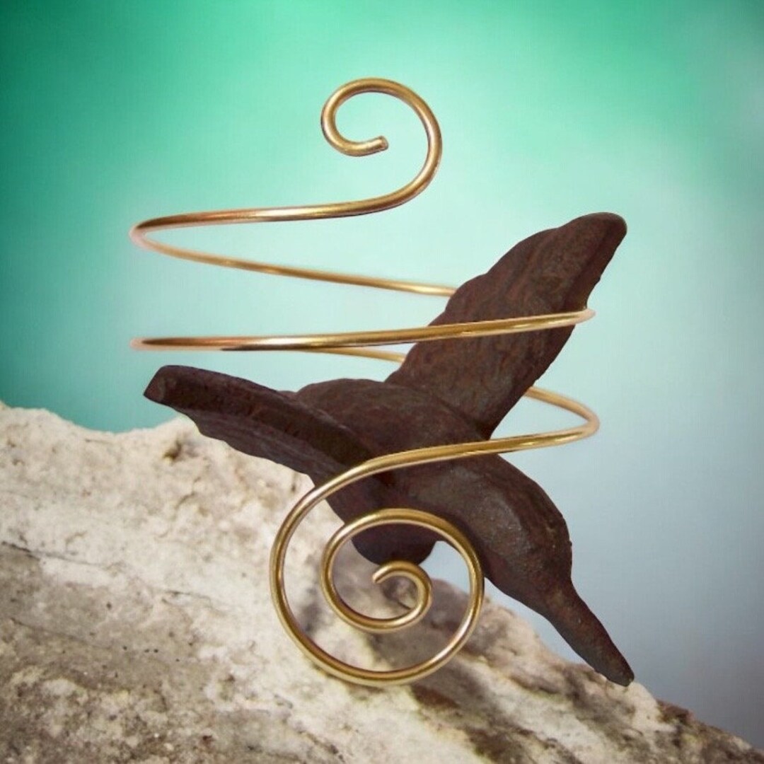 Armlet Armband Upper Arm Bracelet - Smooth Gold Arm Band - Arm Torc ...