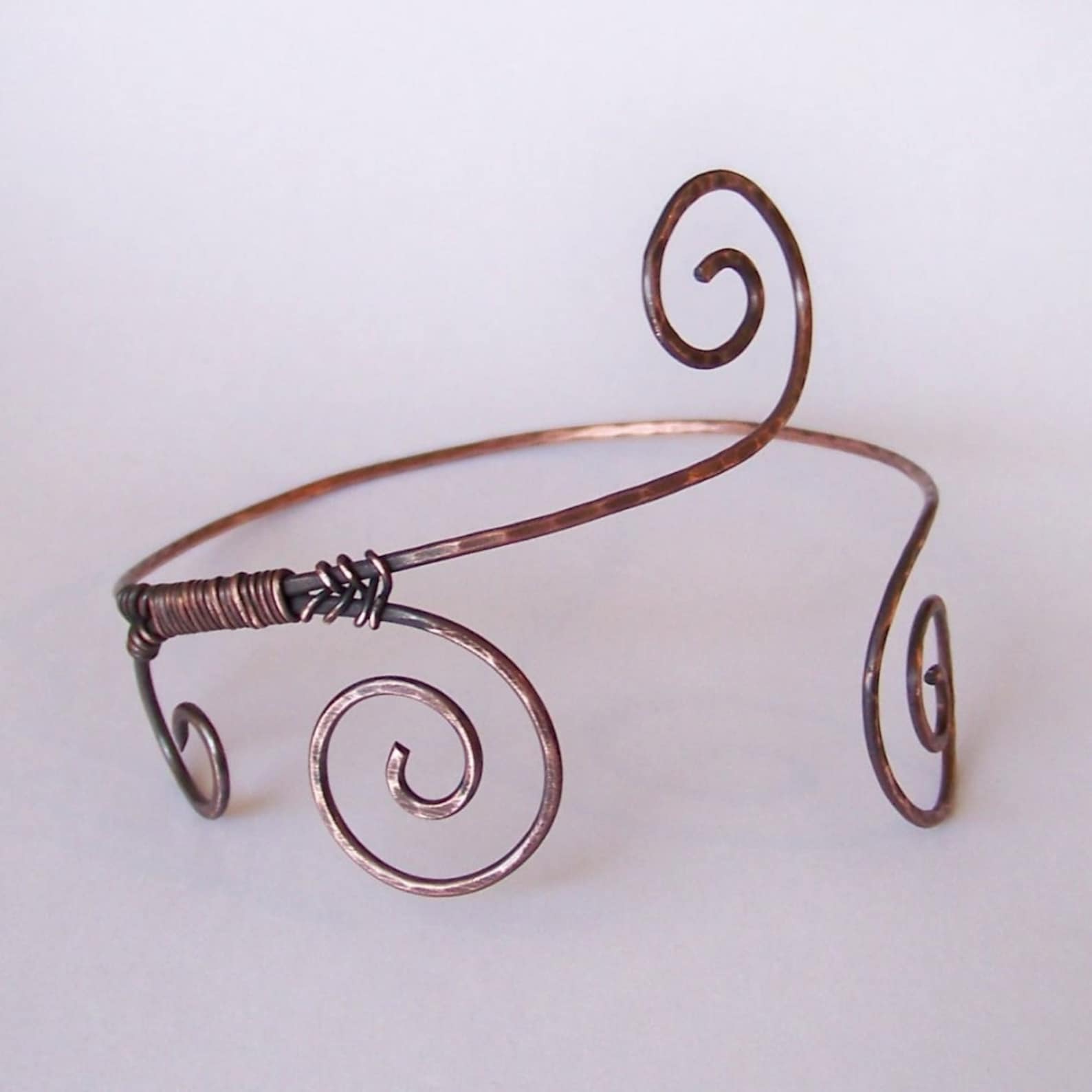 Copper Armlet Metal Armband Upper Arm Cuff Multiple - Etsy