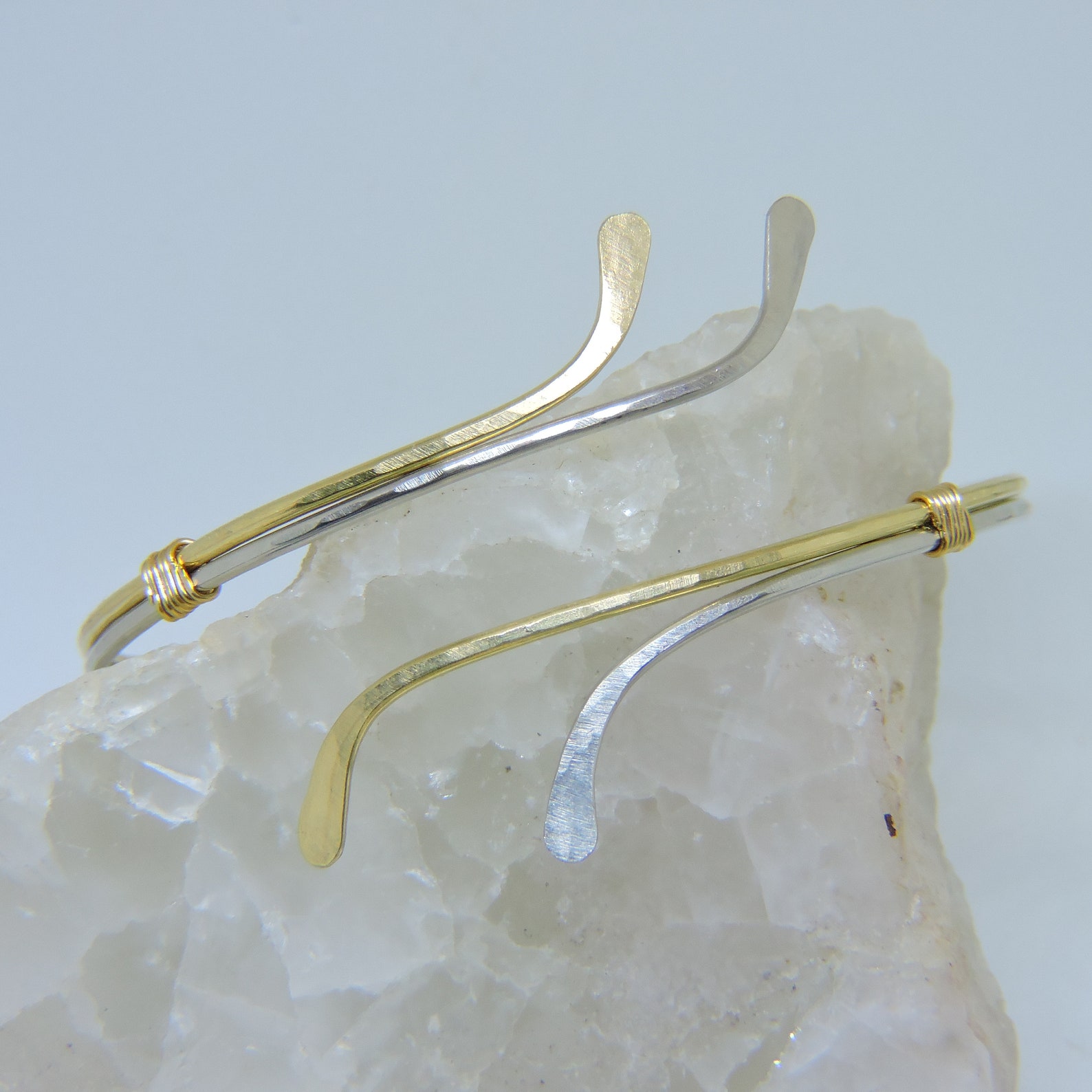 Mixed Metal Armlet Upper Arm Bracelet Upper Arm Cuff Gold Armband ...