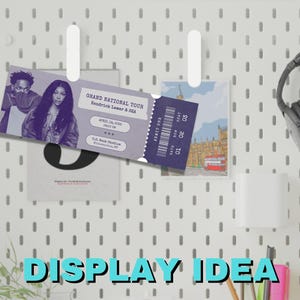 Personalized Concert Ticket: Custom Printable Event Keepsake (PDF) - Etsy