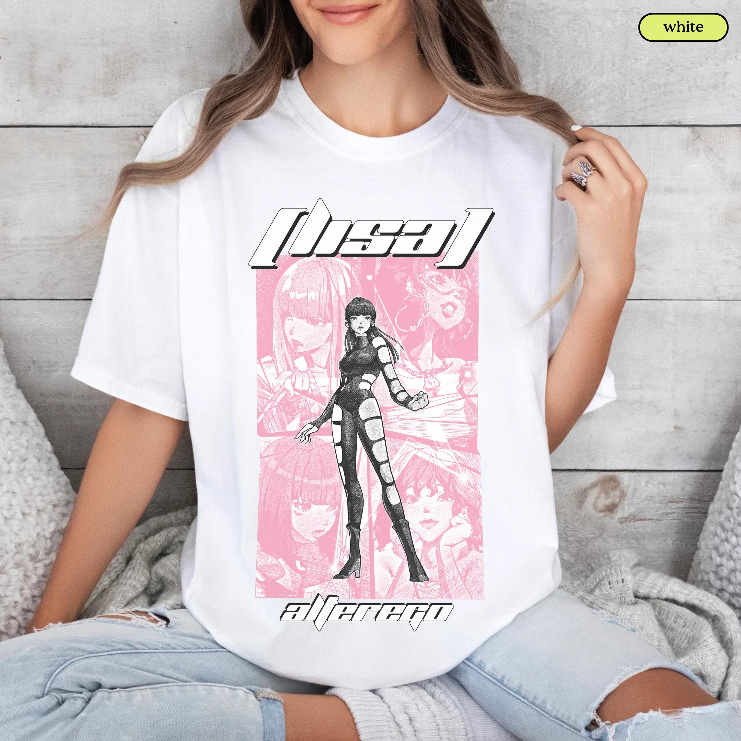 Lisa T-shirt, Blackpink Merch, Kpop Graphic Tee for BLINK, BP Lisa Alterego, Lalisa Manobal ...