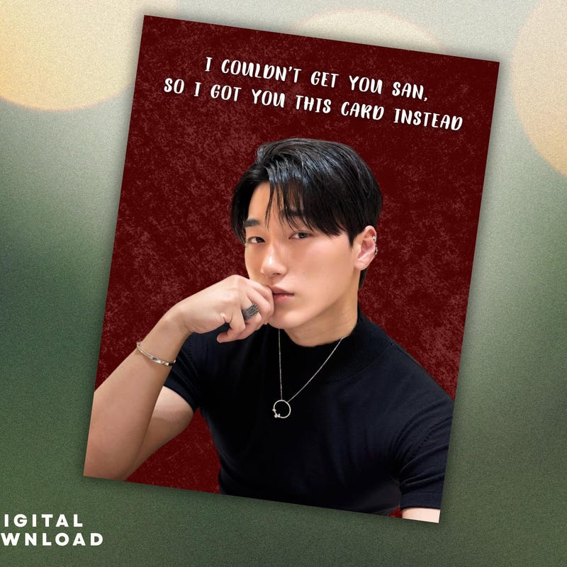 Ateez San Christmas - Etsy