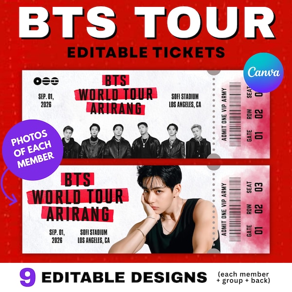 Bts Freebies 2026 Concert - Etsy