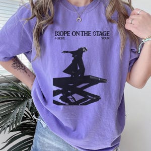 Jhope Shirt Hope on the Stage Tour BTS Merch, J-hope Tshirt, Jhope Tee ...