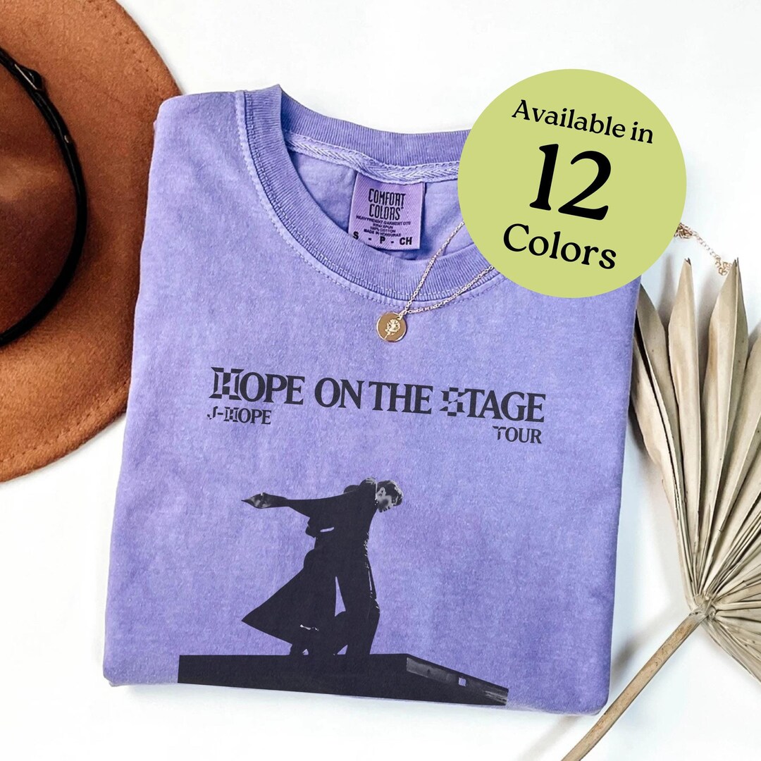 Jhope Shirt Hope on the Stage Tour BTS Merch, J-hope Tshirt, Jhope Tee ...
