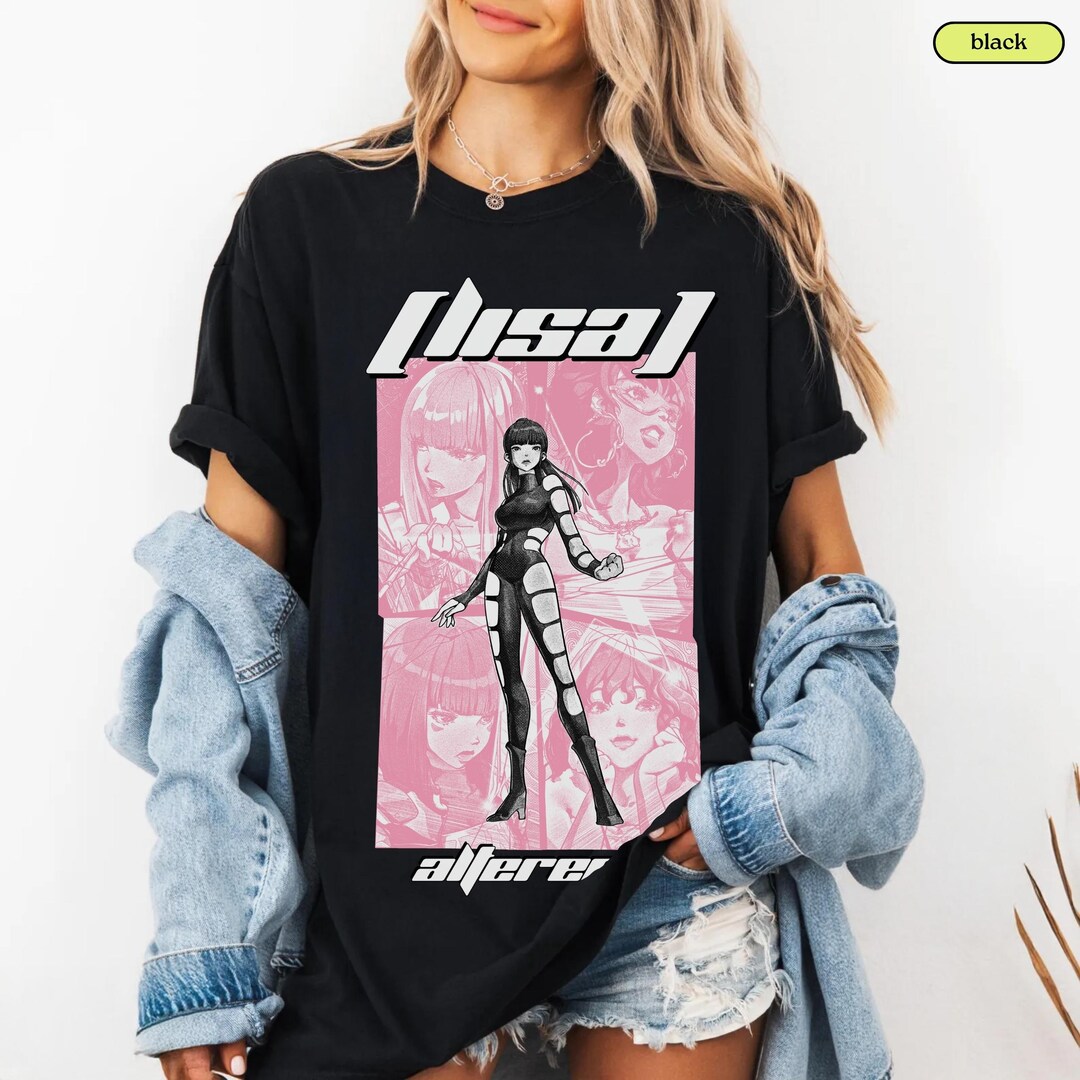 Lisa T-shirt, Blackpink Merch, Kpop Graphic Tee for BLINK, BP Lisa ...