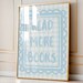 Read More Books Poster, Blue Classroom Decor (digital Download) - Etsy