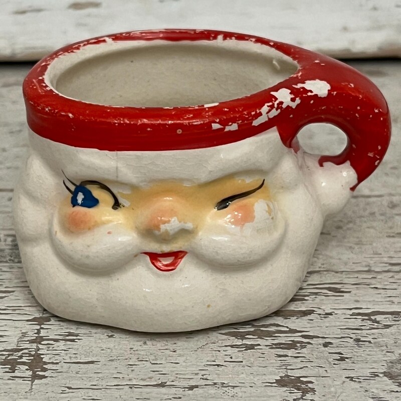 Vintage Santa Mugs - Etsy