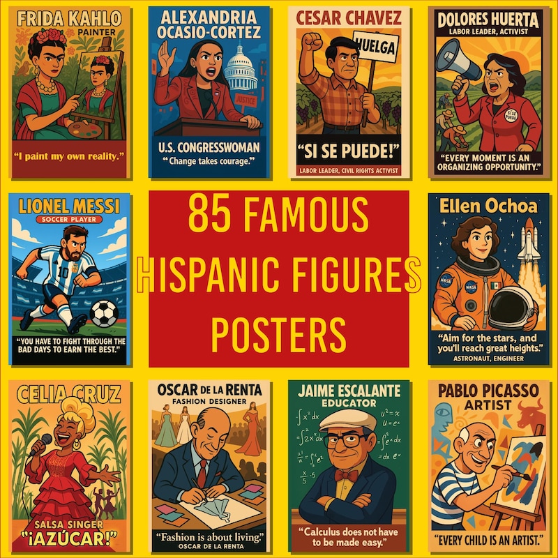 Hispanic Heritage Poster - Etsy