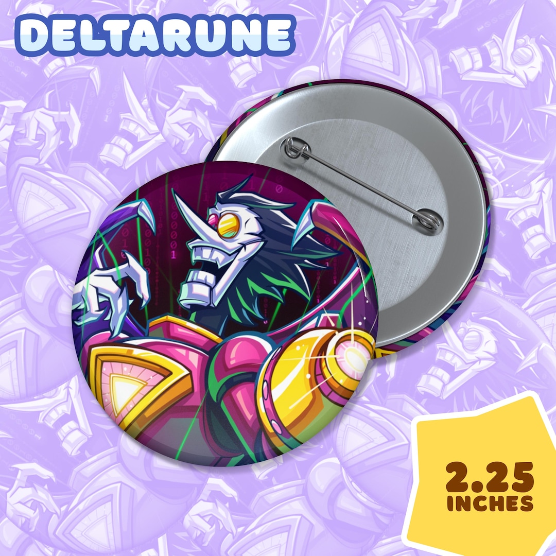 Spamton Neo Deltarune Chapter 3 : FINAL LAUGH Medium Button Pins 2.25 ...
