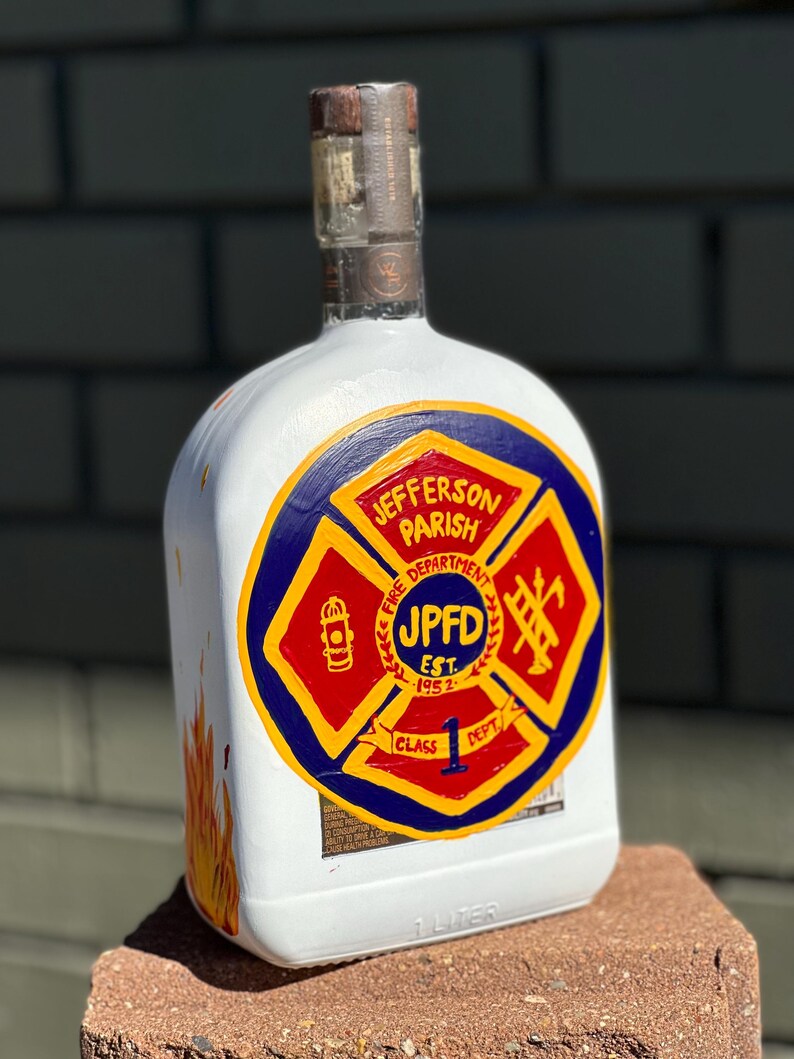 Custom Painted Champagne Bottle - Etsy