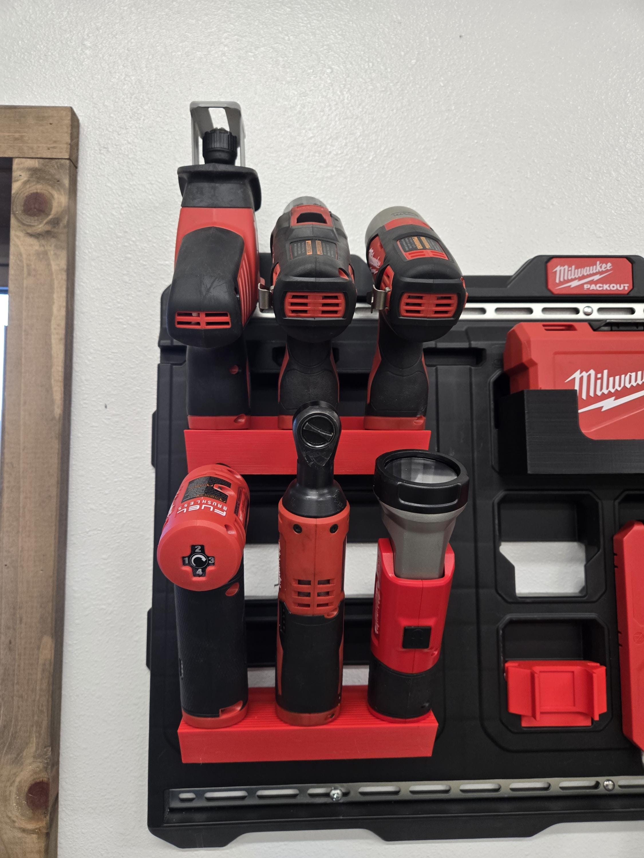 TATR (triple Angled Tool Restraint) for Milwaukee M12 Tools on Packout ...