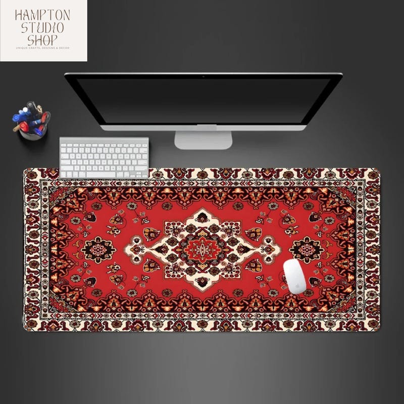 Persian Rug Mouse Mat - Etsy