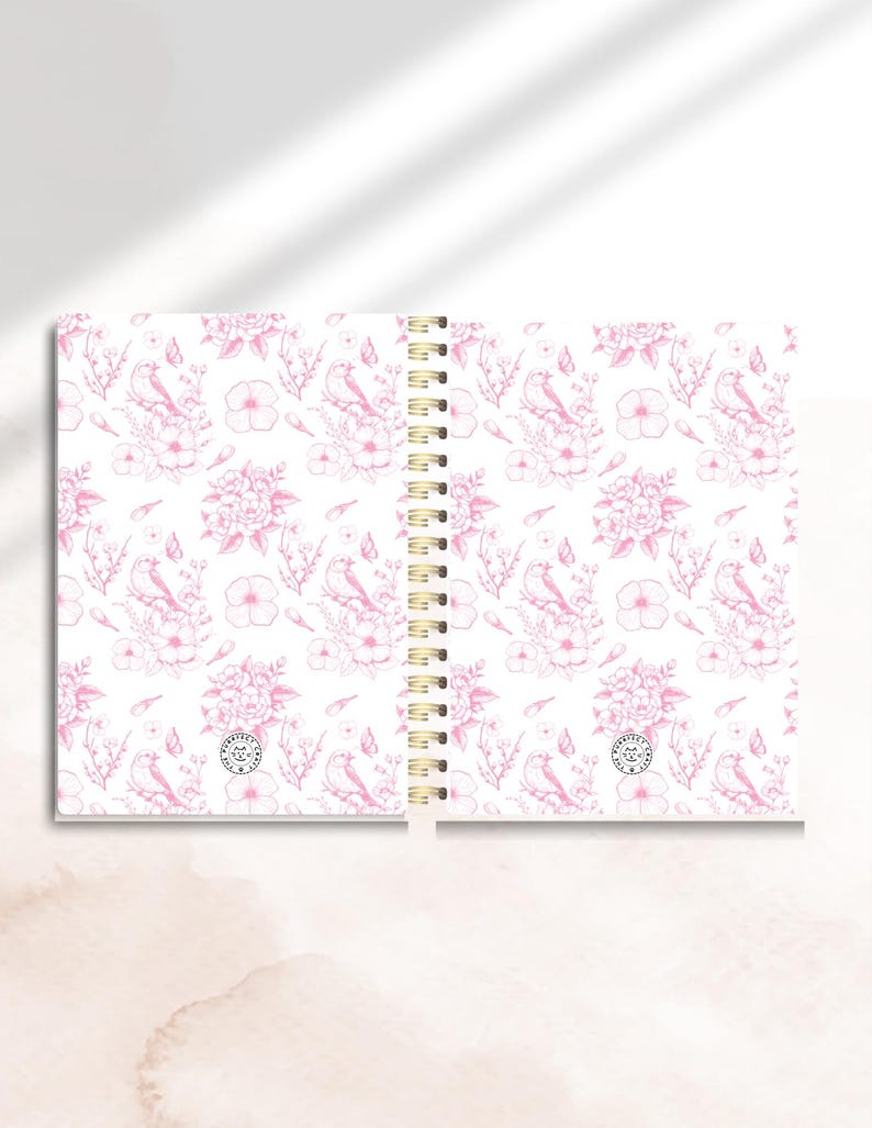 Personalized Hummingbird Planner, Weekly Monthly, Gold Spiral - Etsy