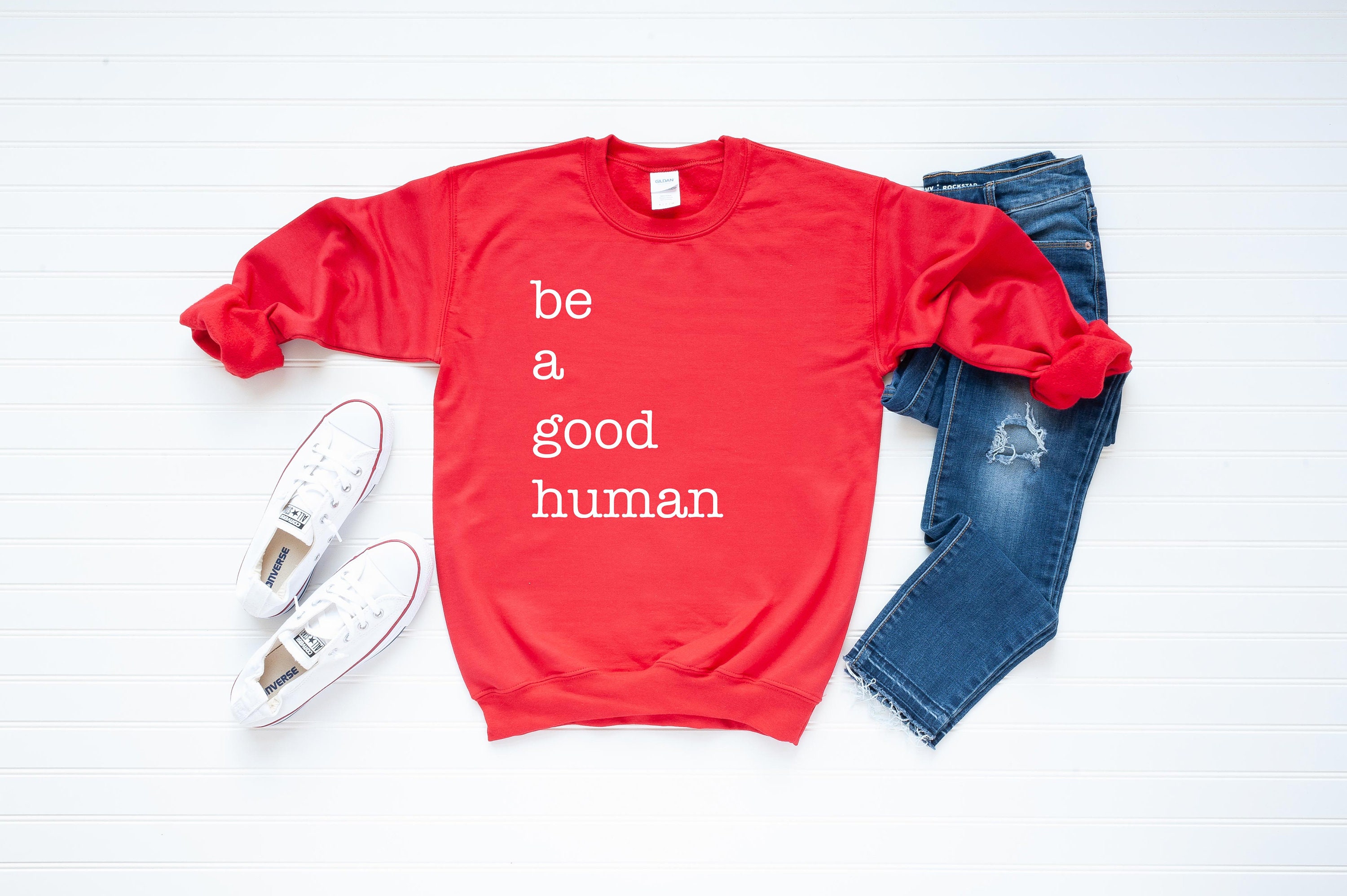 The KINDNESS Collection | Be a Good Human | Sweatshirt | Women's ...
