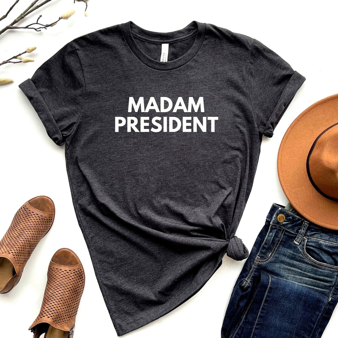 Madam President Kamala Harris T-shirt, Kamala Harris 2024 Election ...