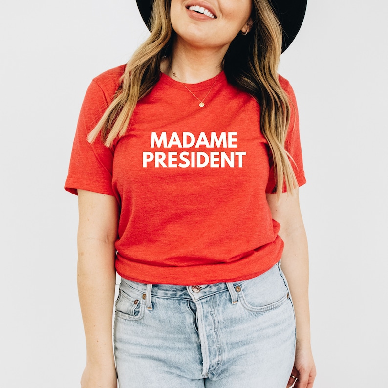 Madam President Kamala Harris T-shirt, Kamala Harris 2024 Election ...