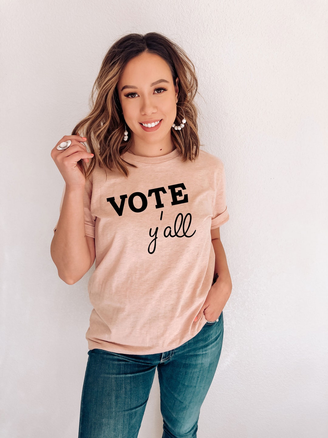Vote Y'all T-shirt 2020 Election Shirt Voting Shirt Women's Voting ...