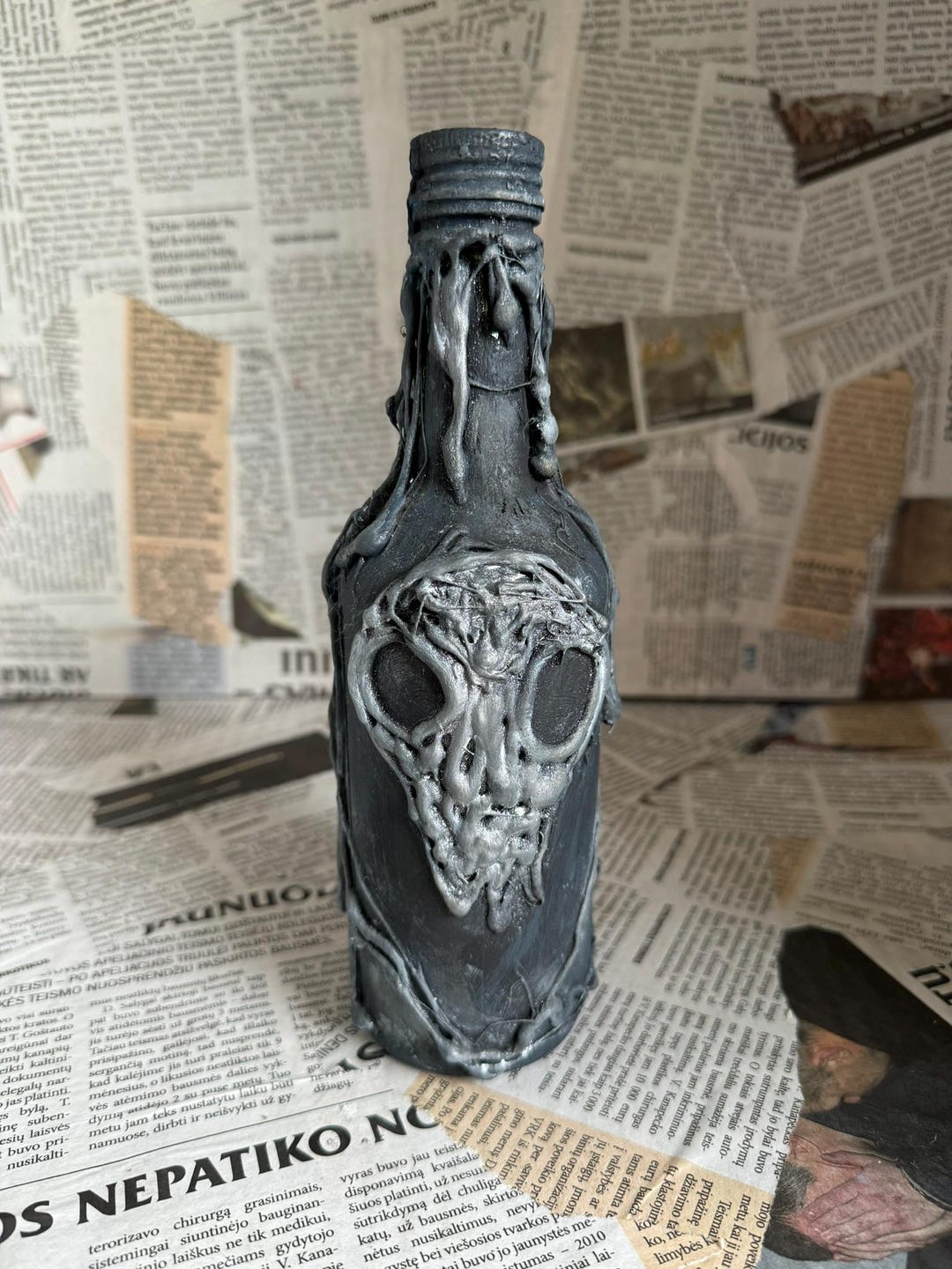 Potion Bottle spooky Face - Etsy