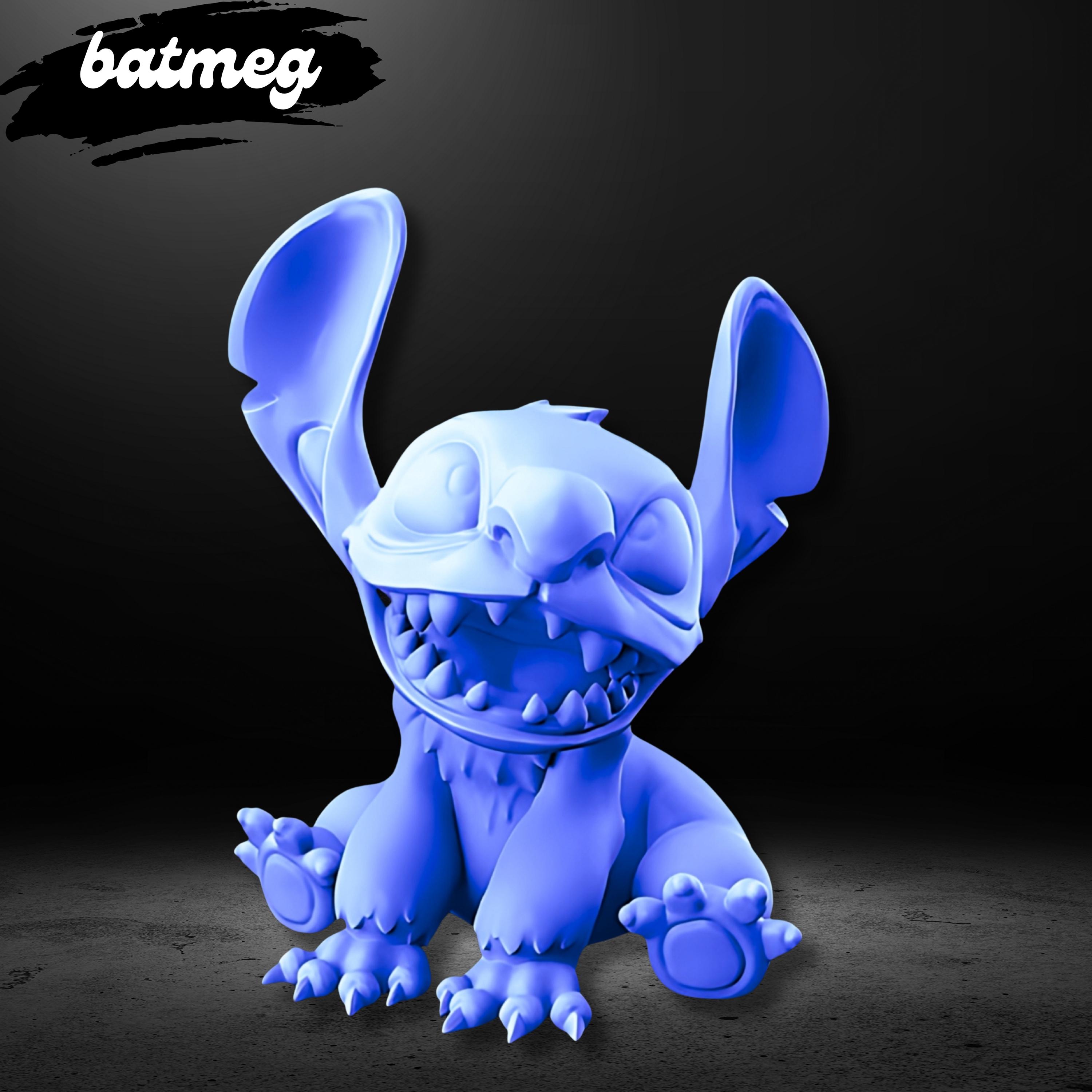 Stitch Figure, Lilo & Stitch Stl File 3D Printing, Stl 3D Model Design ...