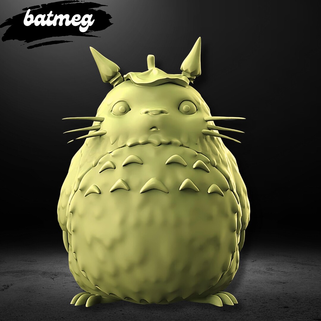 Totoro Figure, My Neighbor Totoro Stl 3D Printing, Totoro Stl 3D Model ...