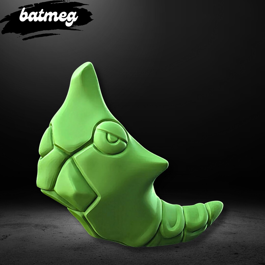Metapod Figure, Pokemon Stl File 3D Printing, Metapod Stl 3D Model ...