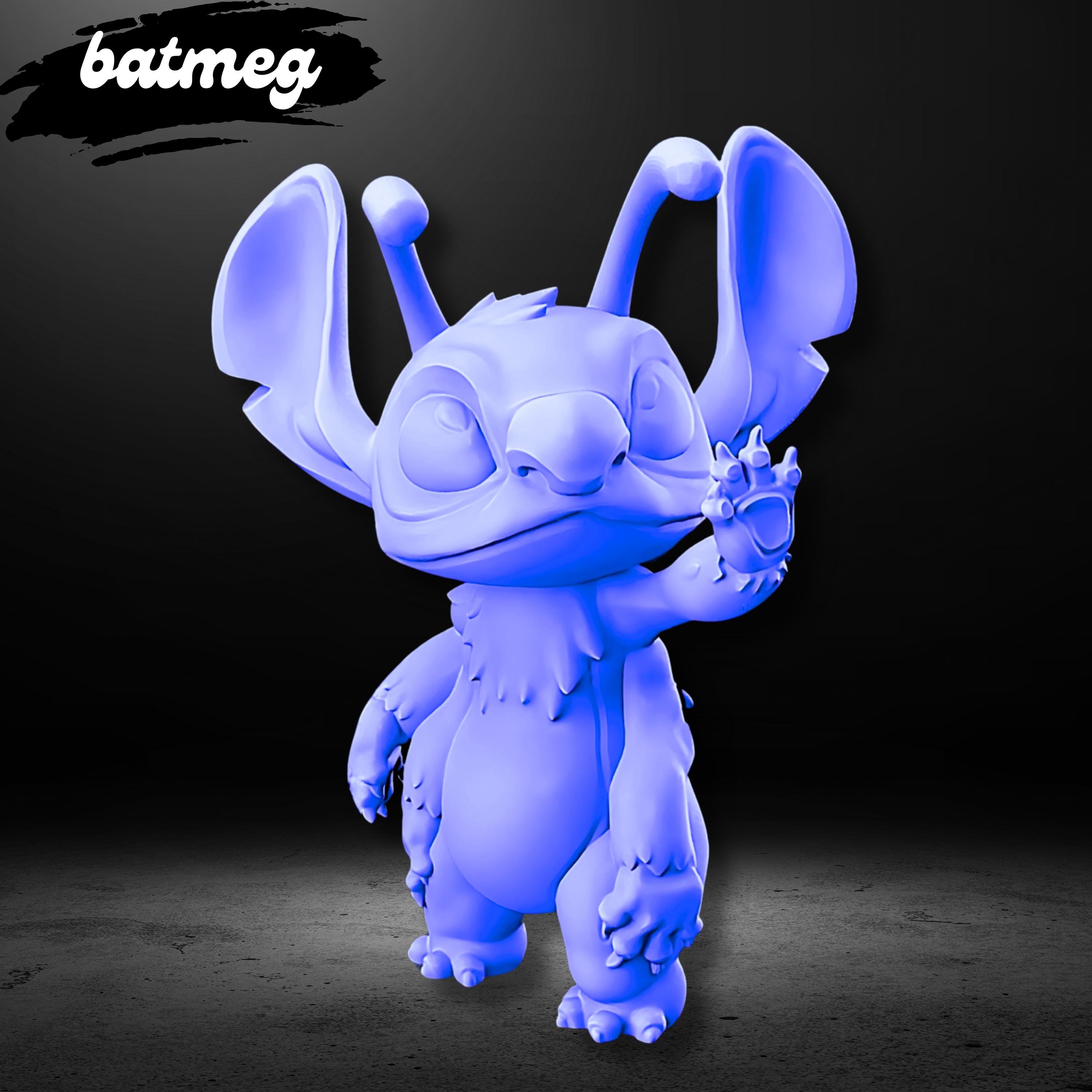 Stitch Figure 6, Lilo & Stitch Stl File 3D Printing, Stl 3D Model ...