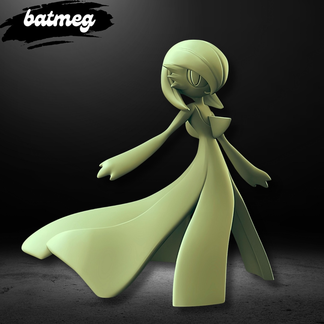 Gardevoir Figure, Pokemon Stl File 3D Printing, 3D Model Design ...