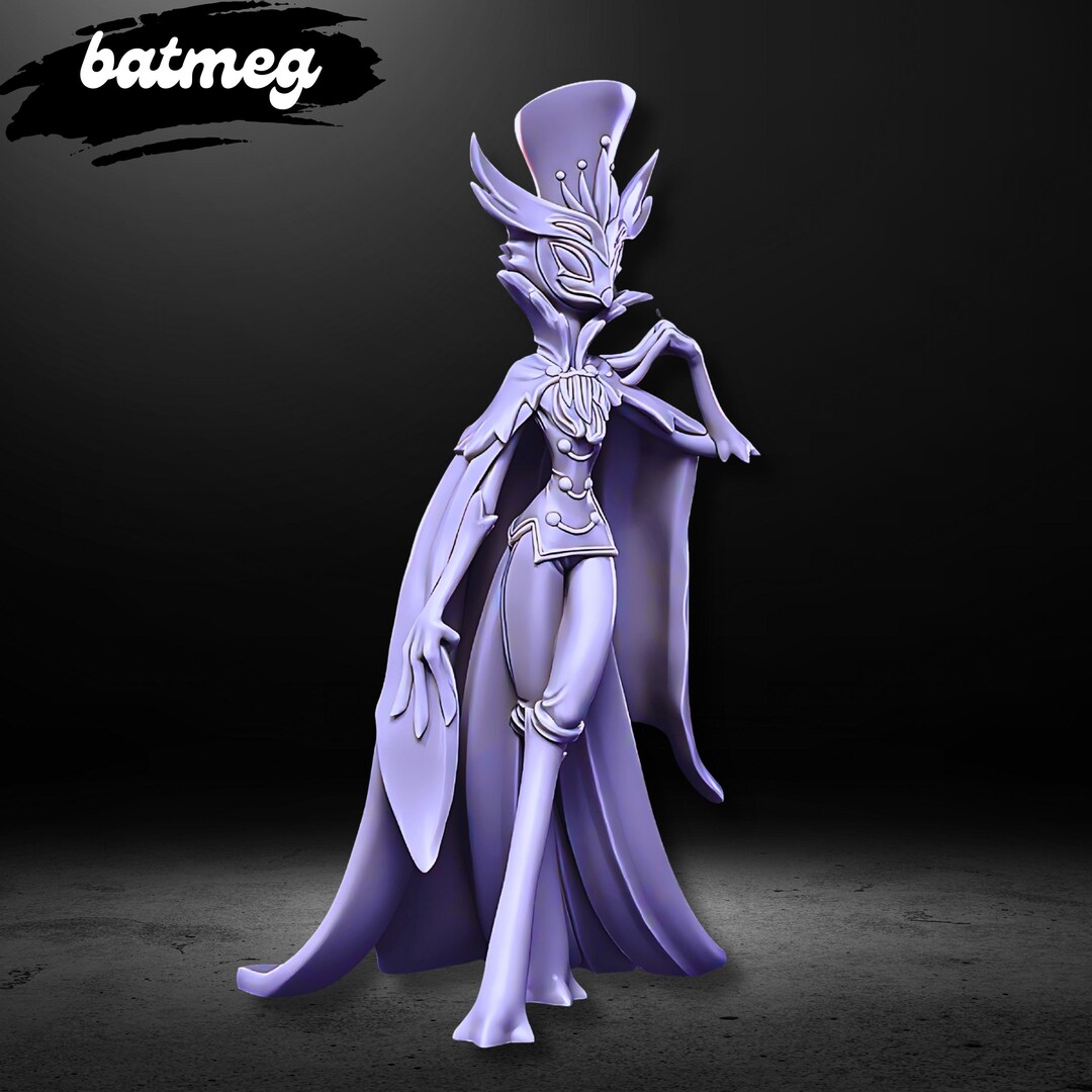 Stolas Figure (pre Supported and Unsupported), Hazbin Hotel Stl 3D ...