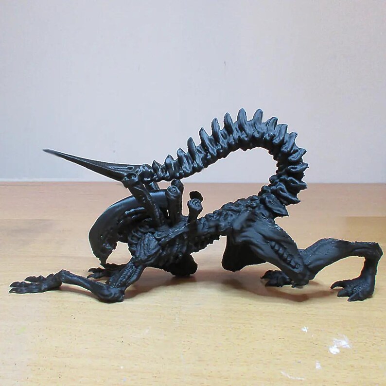 Xenomorph Full Figure, Alien Stl File 3D Printing, Stl 3D Model Design, Statue Stl, Alien ...