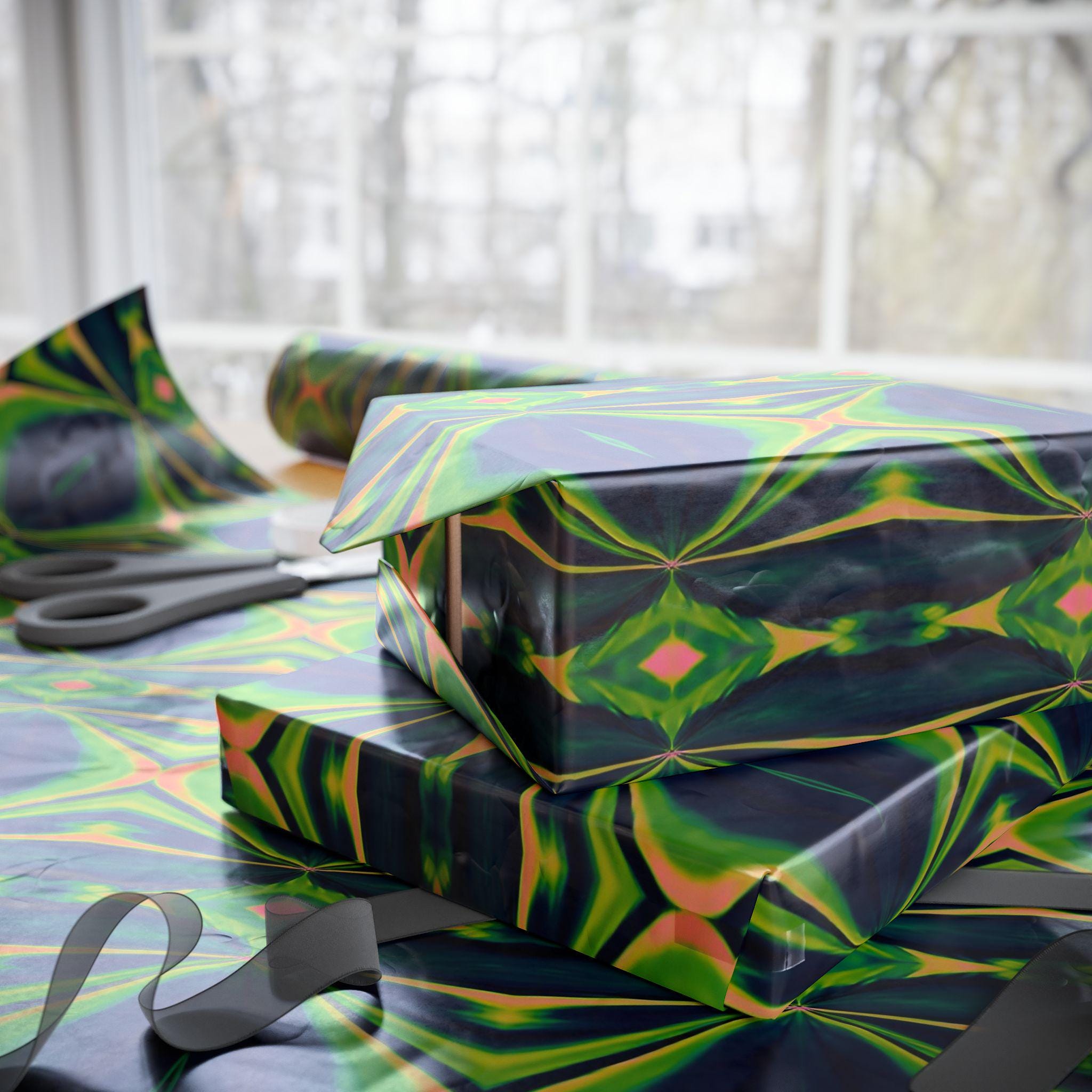 Wrapping Paper Roll | Pulsar | Recyclable Birthday or Father's Day Gift ...