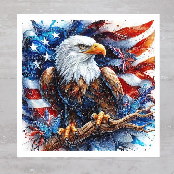 Eagle Fabric Panels - Etsy
