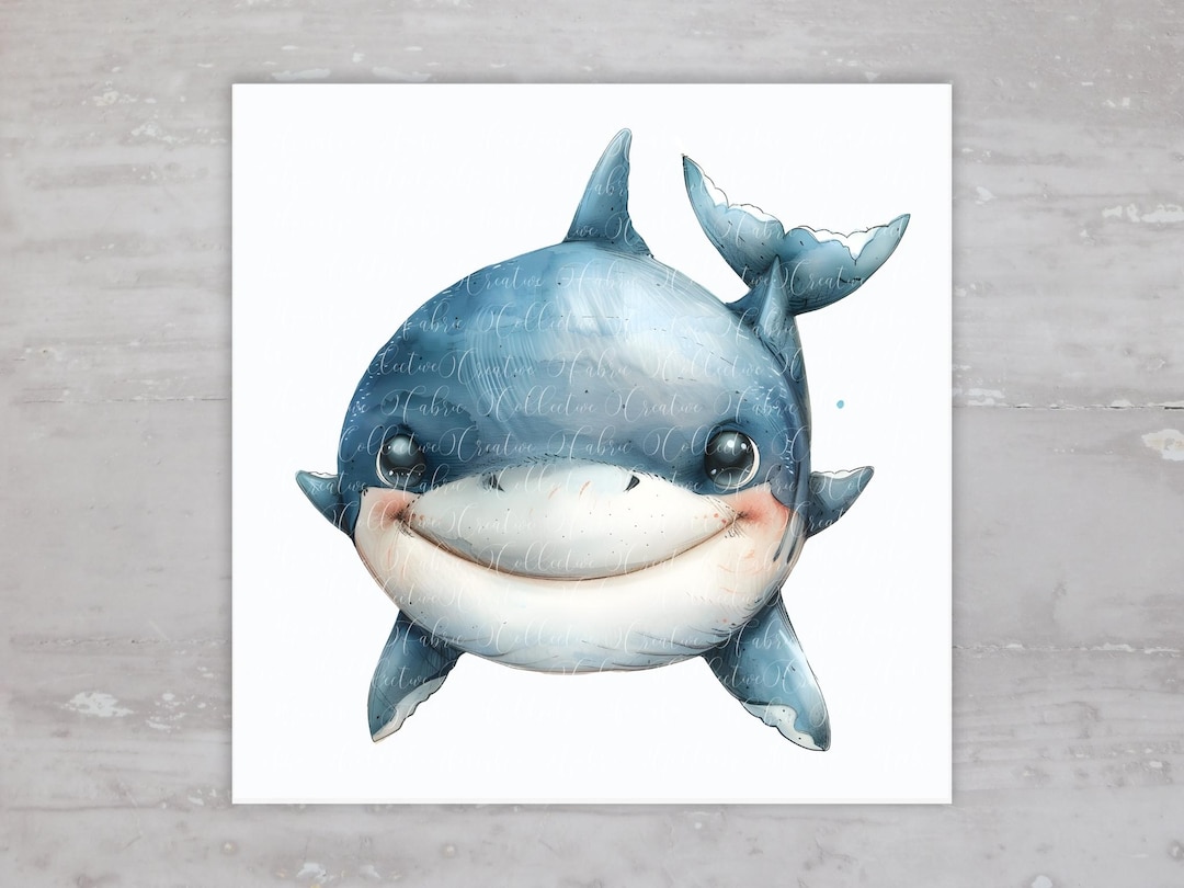 Nautical Childrens Pirate Shark Quilt Fabric Panel A141, Square Fabric ...