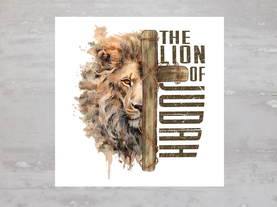 Lion of Judah Cross Christian Quilt Fabric Panel A222, Craft Quilt ...