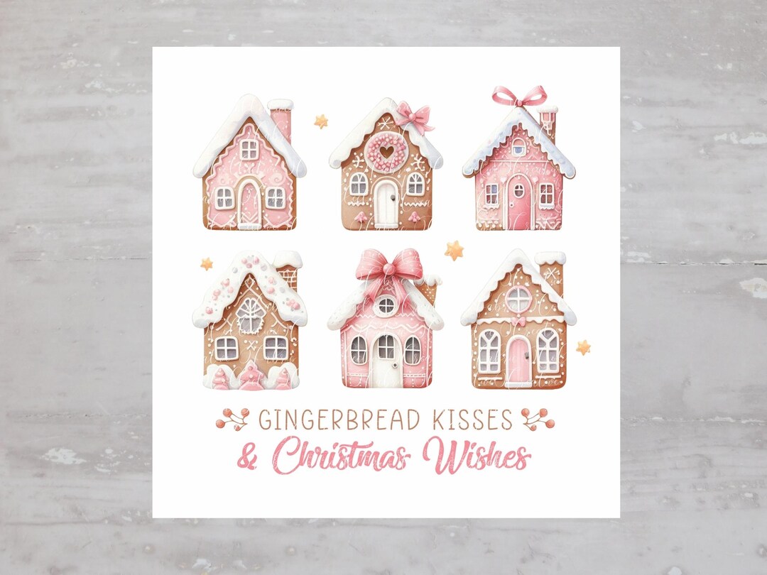 Gingerbread Kisses Christmas Quilt Fabric Panel A232, Craft Quilt ...