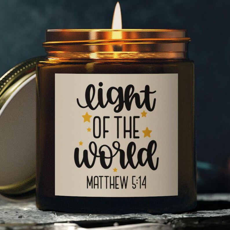 Christian Candle Bible Verse Gifts Christian Decor Jesus Gifts ...
