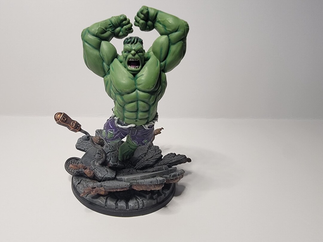 Custom, Commissioned, Hand-painted Immortal Hulk Miniature for Marvel ...