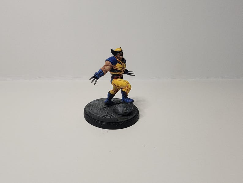 Custom, Commissioned, Hand-painted Wolverine Miniature for Marvel ...