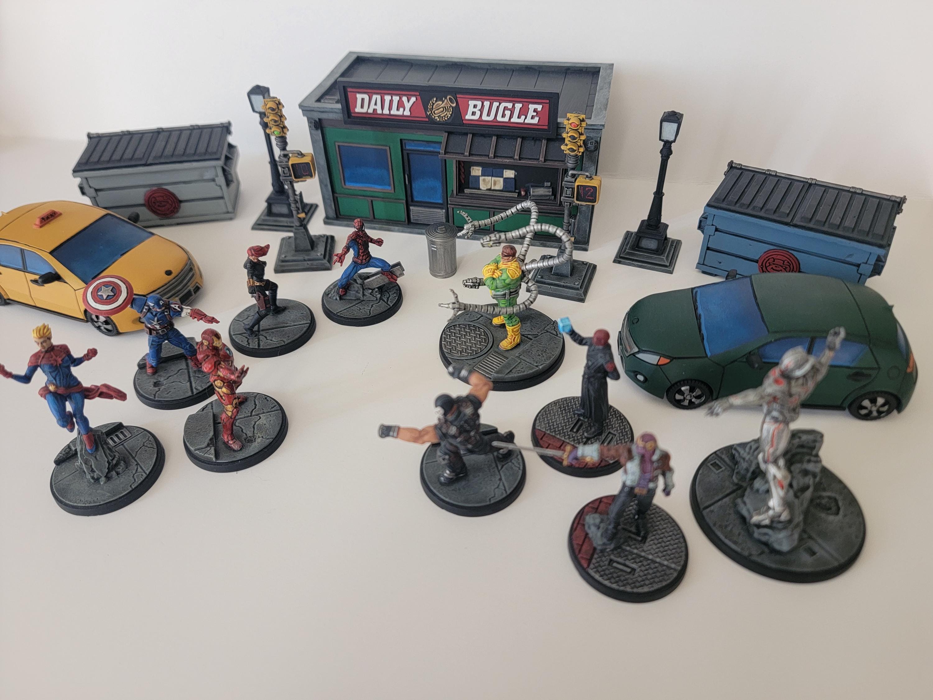 Custom Hand-painted Marvel Crisis Protocol Core Set Includes Miniatures ...