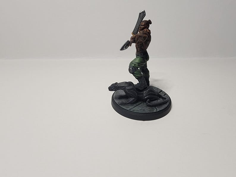 Custom, Commissioned, Hand-painted Killmonger Miniature for Marvel ...