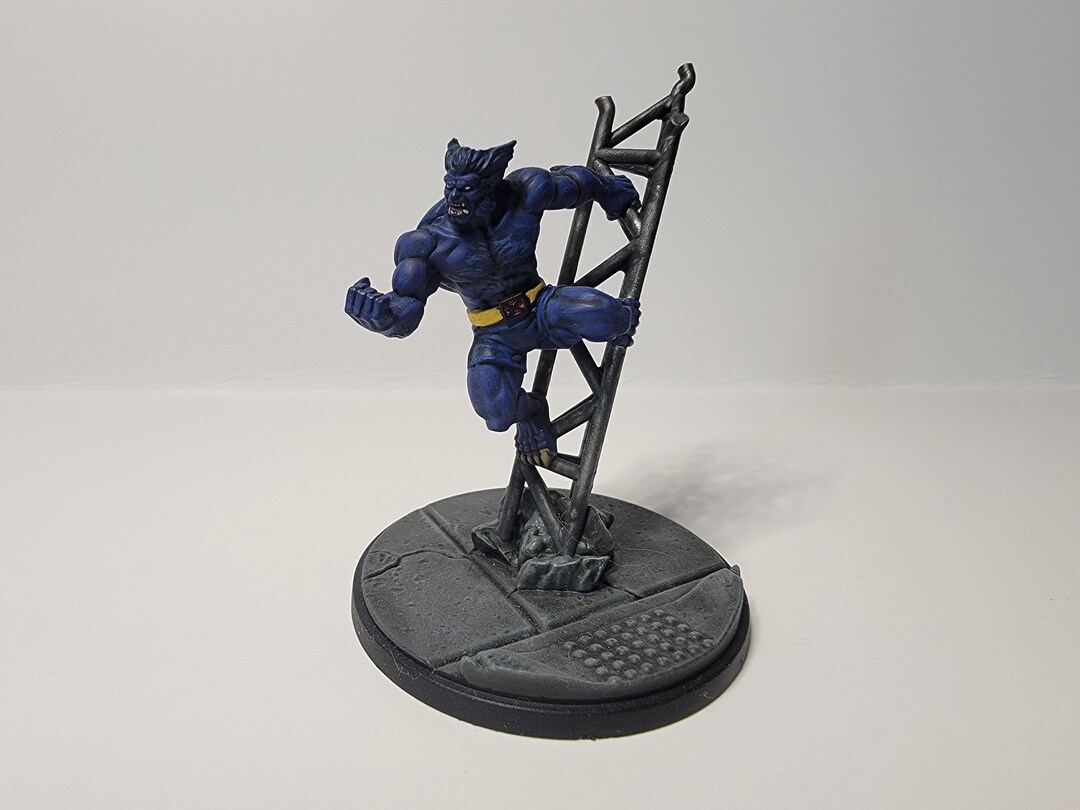 Custom Hand-painted Marvel Crisis Protocol Beast Miniature – Commission ...